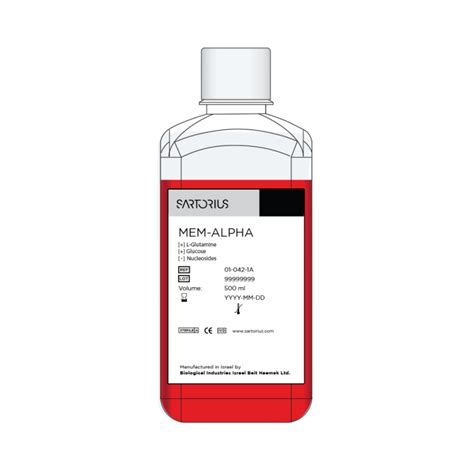 Alpha Mem Cell Culture Medium Captivate Bio