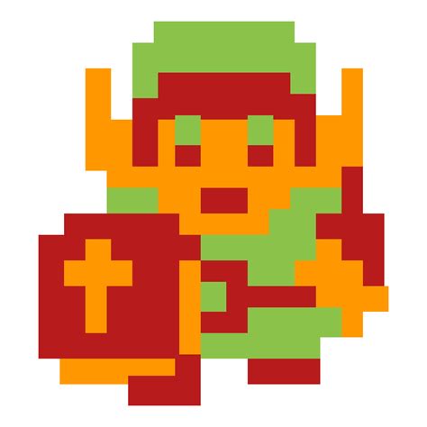 Image Link Pixel Zelda Pixel Art Kqjjx