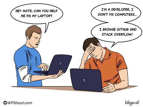 Developer Comics Wpshout