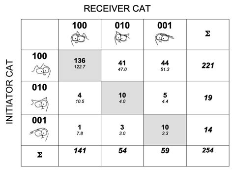 Heads And Tails An Analysis Of Visual Signals In Cats Felis Catus