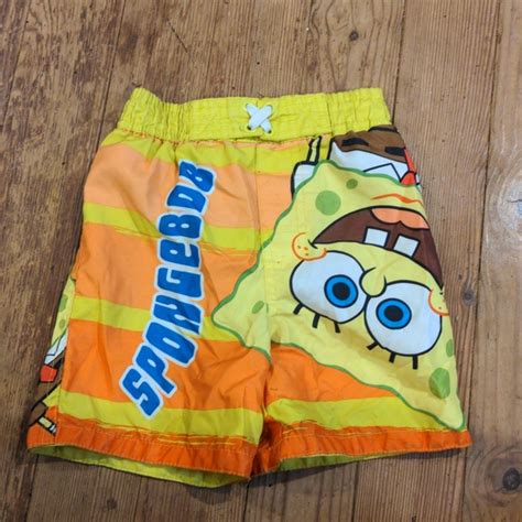 Nickelodeon Swim Nickelodeon 3t Spongebob Squarepants Swim Trunks