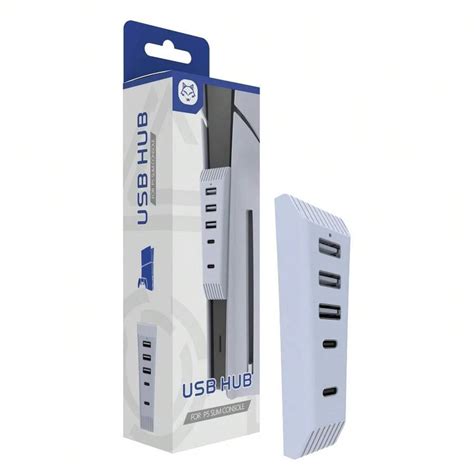 Hub Usb Topwolf Compatibile Con La Console Ps5 Slim Progettazione Professionale E Perfettamente