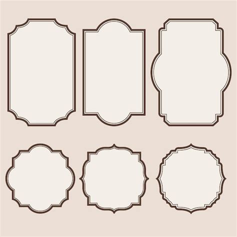 Premium Vector Vintage Frames Fade Colours