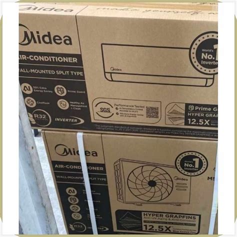 Midea Celest Pro And Avigator Smart Control 2025 Model 1hp To 2hp Ai Full Dc Inverter Split Type