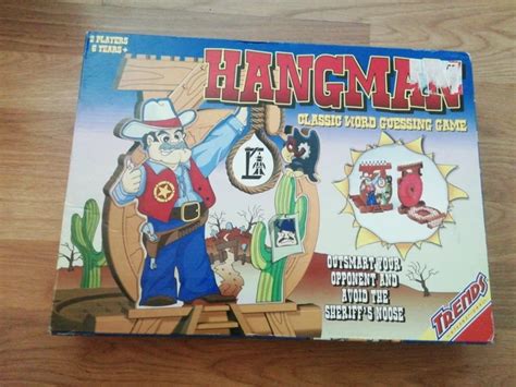 Rare Vintage Hangman Classic Word Guessing Game Trends International Vgc £1599 Picclick Uk