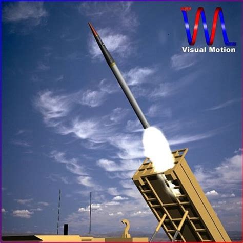 3d Model Thaad Missile Vr Ar Low Poly Cgtrader