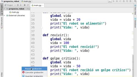 Clase En Vivo Funciones En Python Ejercicio Del Robot YouTube