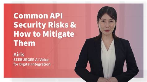 Common Api Security Risks And How To Mitigate Them Youtube