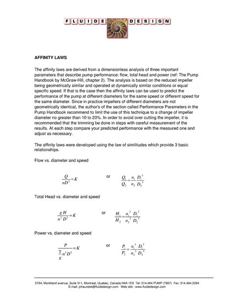 Affinity Laws 5764 Monkland Avenue Suite 311 Montreal Quebec