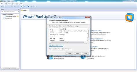 install oracle solaris 10 inside vmware® workstation 8 0 1 oracle