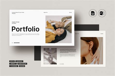 Portfolio Presentation Template Presentation Templates ~ Creative Market