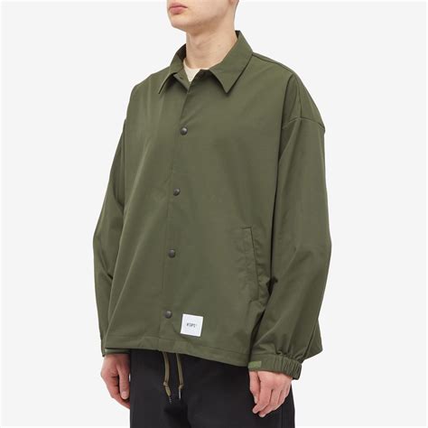 Wtaps Chief Coach Jacket Olive Drab End Us