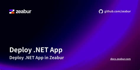 Deploy Net App Zeabur