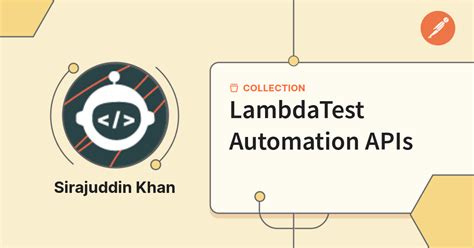 lambdatest automation apis get started postman api network