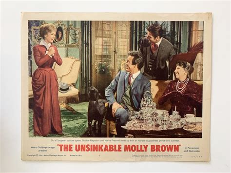 The Unsinkable Molly Brown Original Vintage Lobby Card Estatesales Org