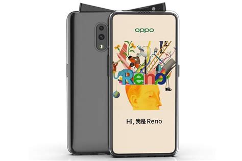 Foto Oppo Reno Punya Kamera Selfie Pop Up Berbentuk Unik