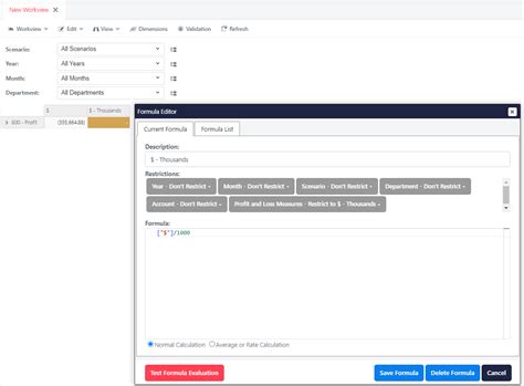 Adding Formula Modlr