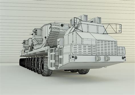 3d Maz 7907 Mark V Tank Military Vehicle Turbosquid 2067086