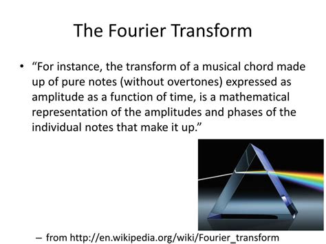 PPT The Discrete Fourier Transform PowerPoint Presentation Free Download ID 3220356