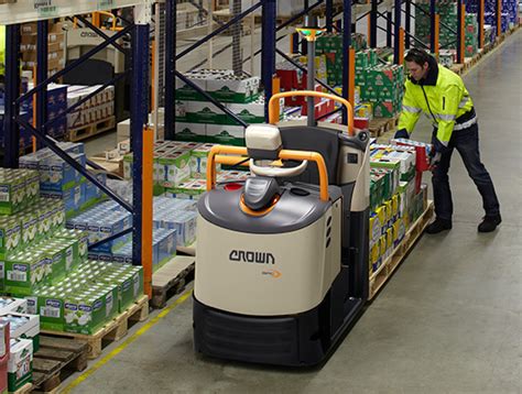 Order Picking Technology Quickpick Remote Crown Lift Trucks Uk