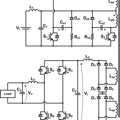 Example Of A Dc Dc Ac Topology Download Scientific Diagram