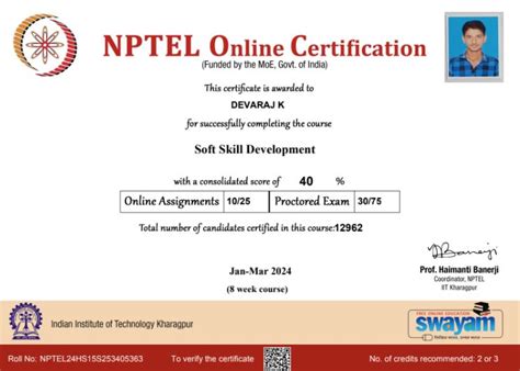 excited to share that i ve successfully completed an 8 week online course… devaraj k