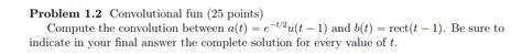 Solved Problem Convolutional Fun Points Compute The Chegg