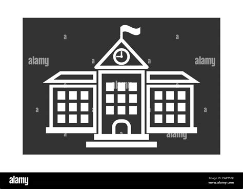 Babe Building With Clock And Flag Flat Icon For Apps And Websites