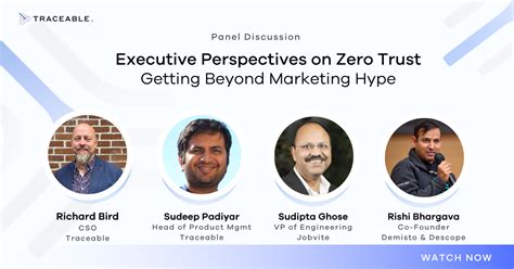 on demand webinar executive perspectives on zero trust getting