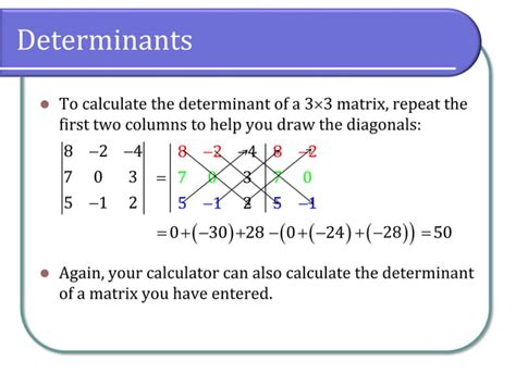Determinant Solution Of Linear Systems PDF