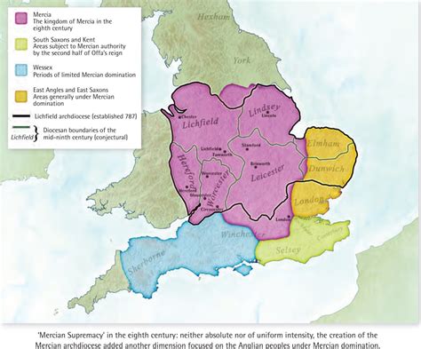 Mercia Anglo Saxon Kingdom