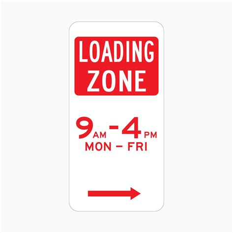 Loading Zone Sign High Quality Australian Made Traffic Signs Get Signs