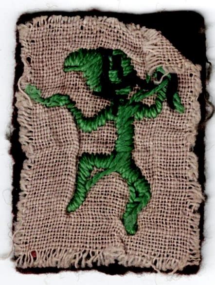 Vintage Brownie Pixie Six Emblem C 1920s Felt