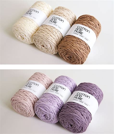 100 코튼 마크라메 원사 손 뜨개질 Diy 크로셰 코튼 로프 3mm털실 Aliexpress