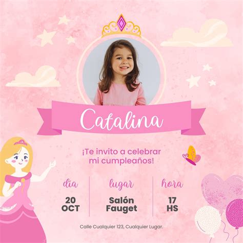 Invitaciones Personalizadas Diseña E Imprime Con Canva