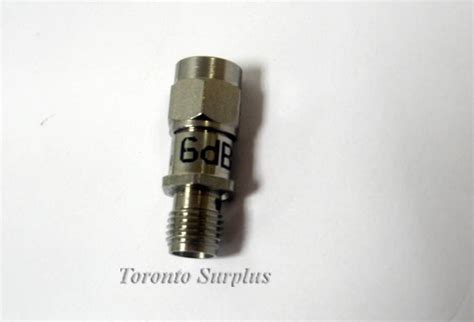 Mini Circuits Mcl Bw S6w2 Bws6w2 Fixed Sma Coaxial Attenuator 6db 2w