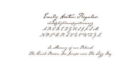 Cursive Script Fonts Heart To Heart Engravings