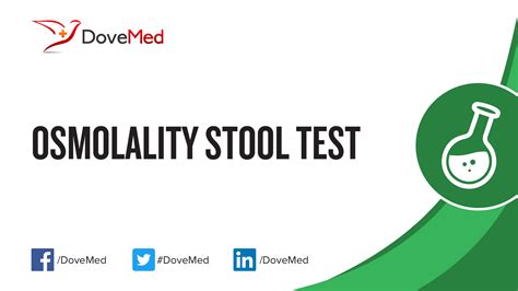 Osmolality Stool Test