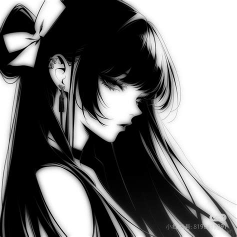 Black And White Anime Girlies