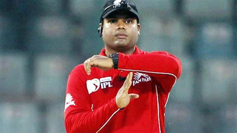 Indias Elite Umpire Opts Out From His Role In Champions Trophy Showed