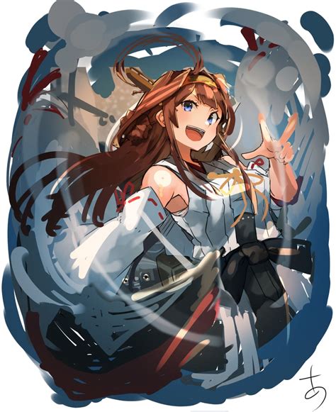 Kongou Kantai Collection Drawn By Sunday Aki Danbooru