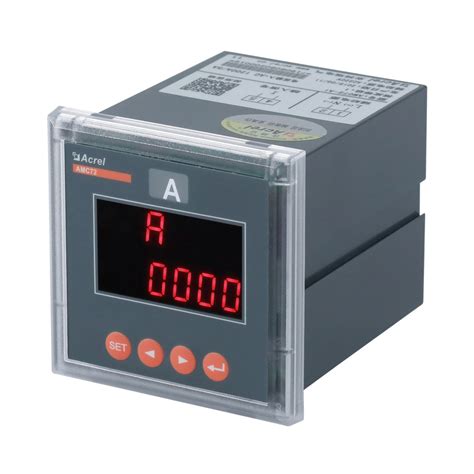 Acrel Amc72 Ai C With Rs485 Communication Led Display Single Phase Ammeter Panel Mounted Ac