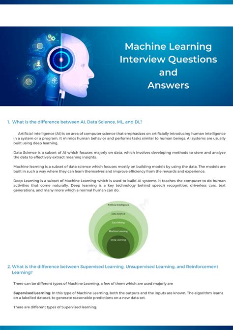 machine learning interview questions and answers r learnmachinelearning