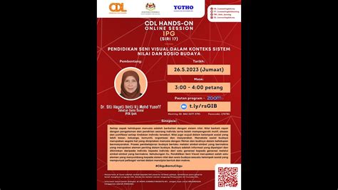 Cdl Hands On Online Session Ipg Siri 17 — Psv Dalam Konteks Sistem