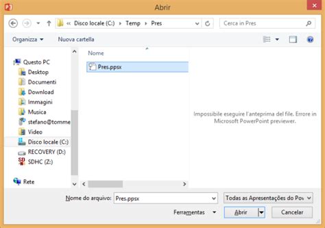 Opening Password Protected Powerpoint Presentations Stefano Tommesani