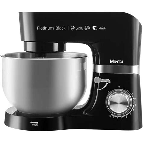 Mienta Stand Mixer 55 Liter 1300 Watt Black Km38232b