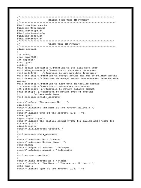 Banking Management System C Pdf Software Development Information Technology Management