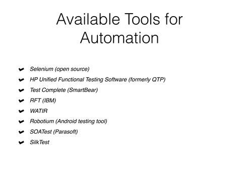 Introduction To Automation Testing Pdf Educational Assessment