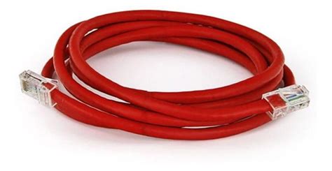 Cabo De Rede Patch Cord Cat6 Furukawa Vermelho 1 Metro Materiais Elétricos Magazine Luiza