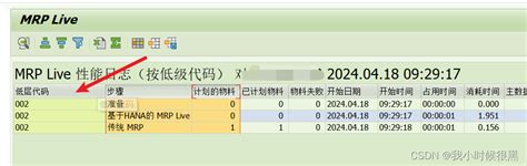 Sap Mrp Md01与mrp Live Md01n简介 Csdn博客